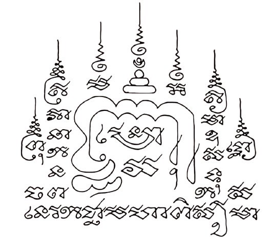 What is Yant Phutson (The Five Buddha Yantra)? - Sak Yant Tattoo